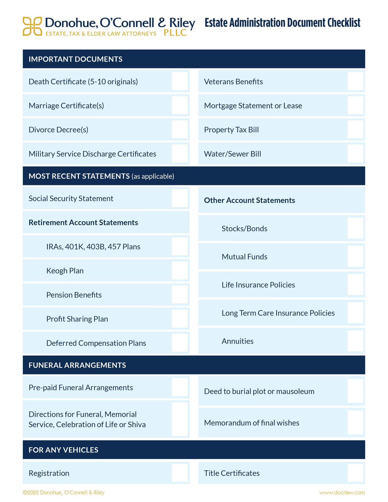 Plan your legacy and prepare for the road ahead!